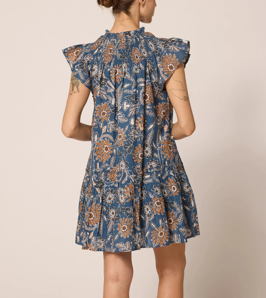 Lydia Mini Dress | Magnolia Floral | K. McCarthy